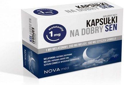 NOVAGEN PHARMA Kapsułki na dobry sen 30 kaps - Opinie i ceny na Ceneo.pl