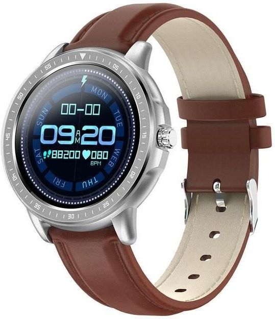 Aries Watches AW19/CF19 Srebrny Z Brązowym Paskiem Skórzanym - Opinie i ...