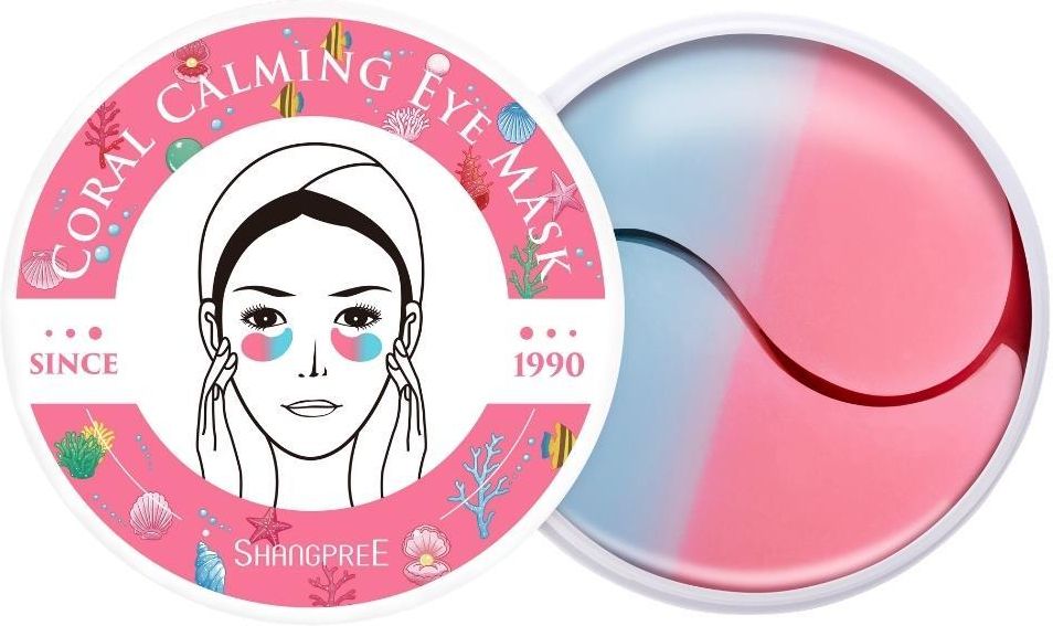 Shangpree Coral Calming Eye Mask - Regenerująco-Łagodzące Płatki Pod ...