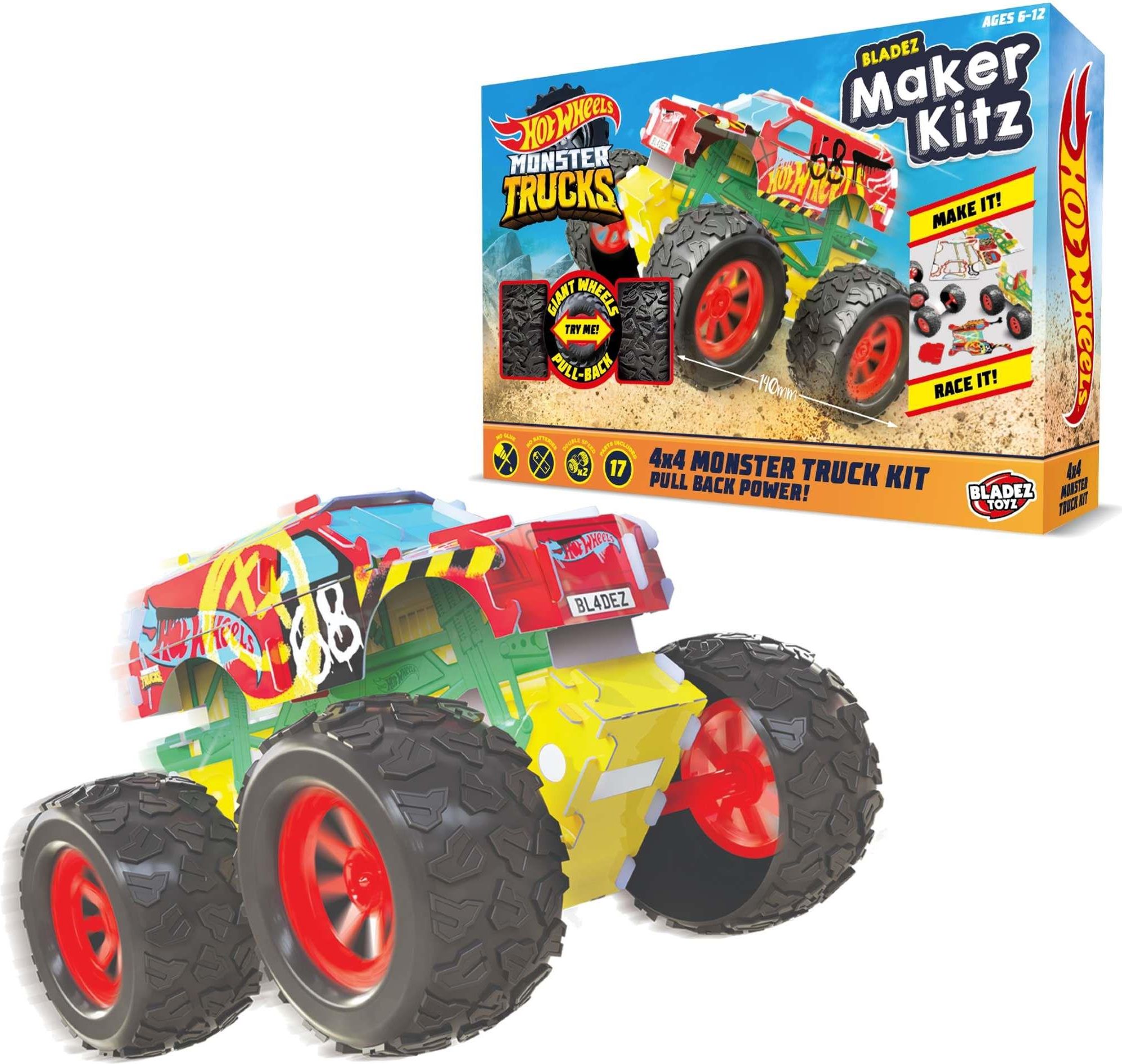Bladez Hot Wheels Maker Kitz Monster Truck do składania - Ceny i opinie ...