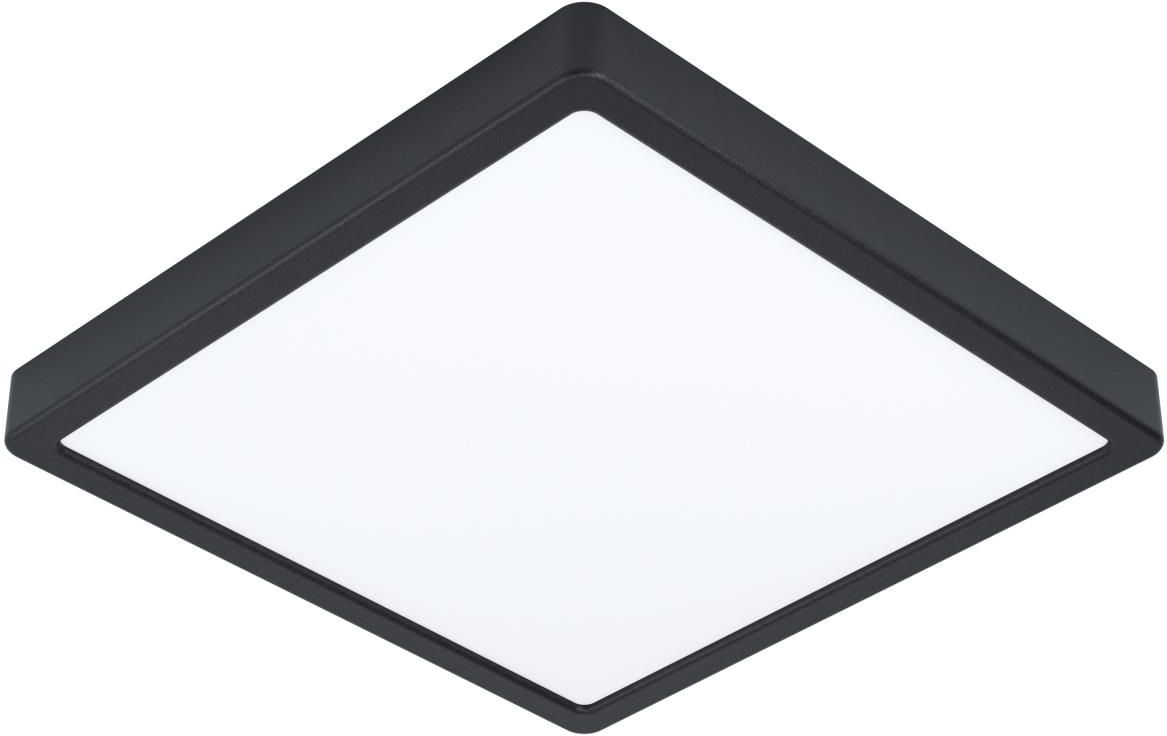 EGLO - PLAFON FUEVA 5 SQUARE LED 20W 3000K IP44 - CZARNY - 99271 99271 ...