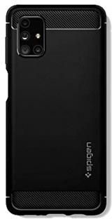 Spigen Rugged Armor do Galaxy M51 czarny (ACS01457) - Etui na telefon ...