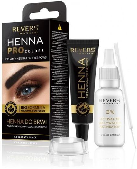 Revers Pro Colors Henna Do Brwi Z Olejem Arganowym I Olejem Rycynowym 1 ...