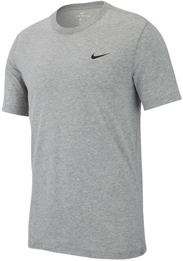 Nike Dri-Fit Tee Crew Solid M Szara Ar6029-063 - Ceny i opinie - Ceneo.pl