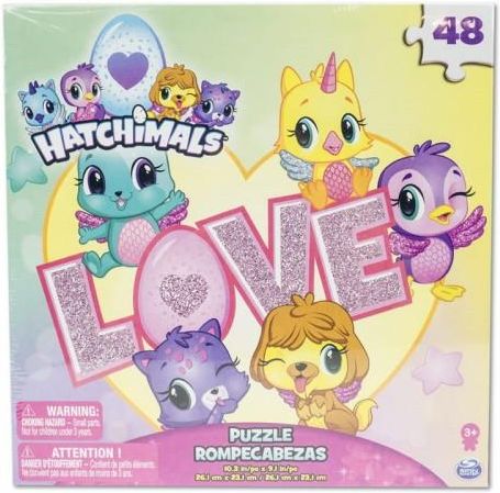 Spin Master Hatchimals Puzzle 48el. 6055663 - Ceny i opinie - Ceneo.pl