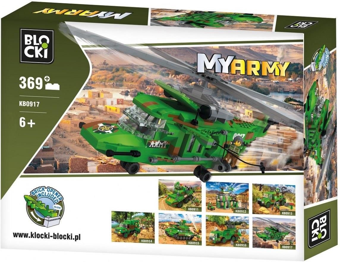 Klocki Blocki Myarmy 369El. - ceny i opinie - Ceneo.pl
