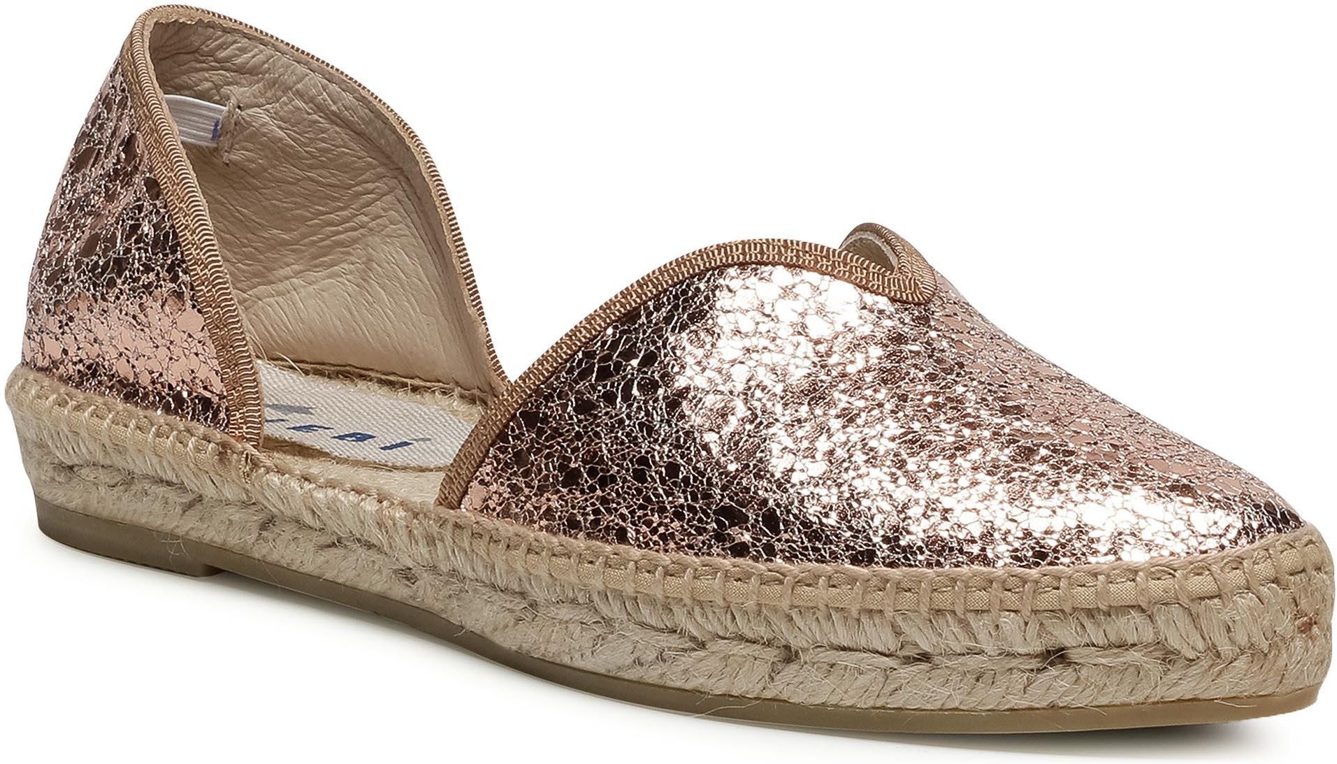 Espadryle MANEBI - Open-Side Flats G 0.4 O0 Rose Gold - Ceny i opinie ...