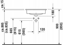 Umywalka Duravit D-Code 0337540000 - Opinie i ceny na Ceneo.pl