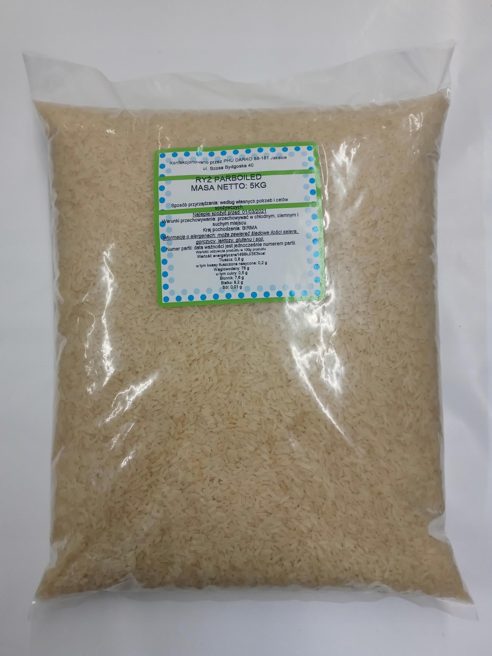 Ryż Parboiled 5kg - Ceny i opinie - Ceneo.pl