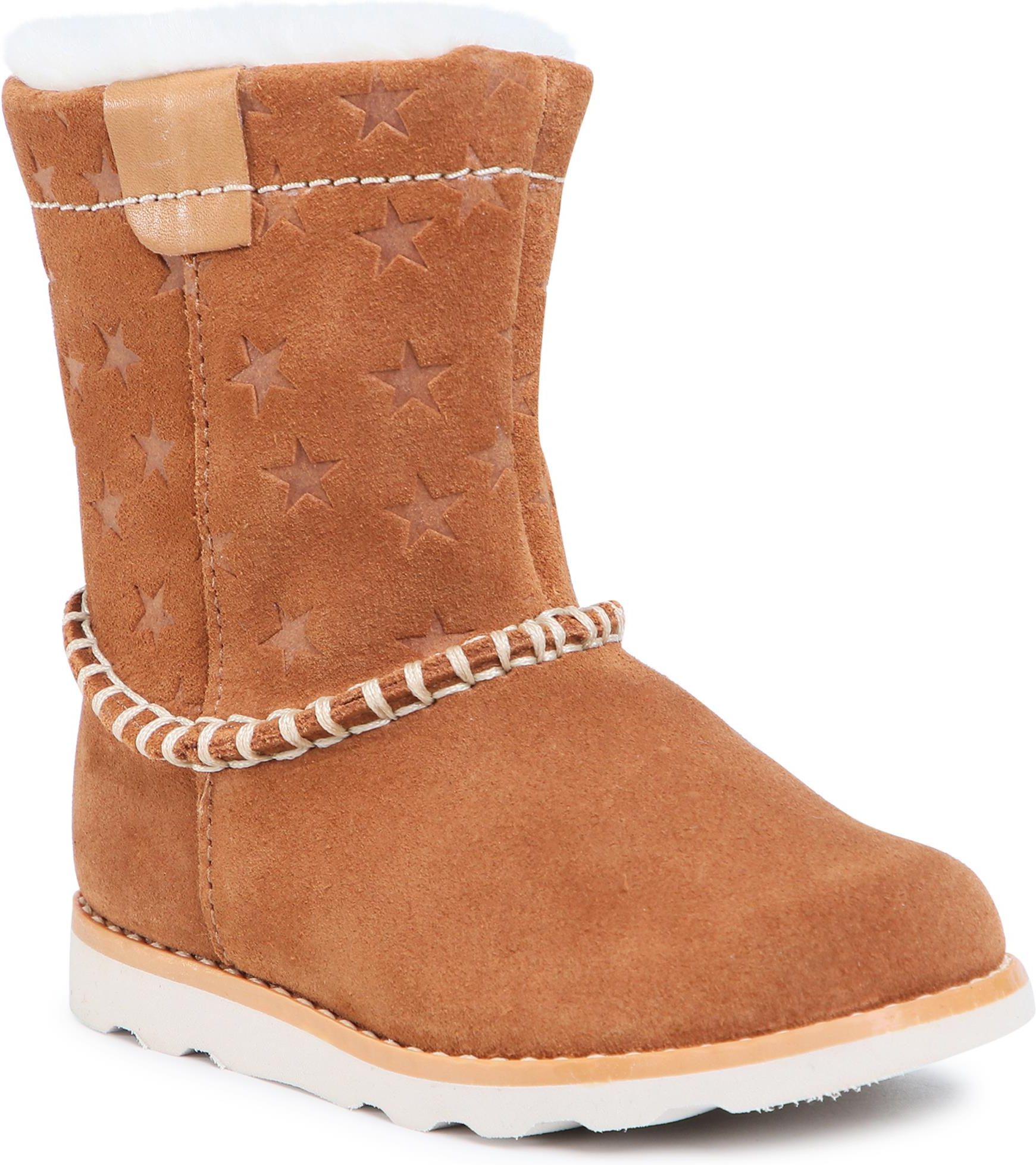 Clarks Kozaki - Crown Piper T 261438726 Tan Suede - Ceny i opinie ...