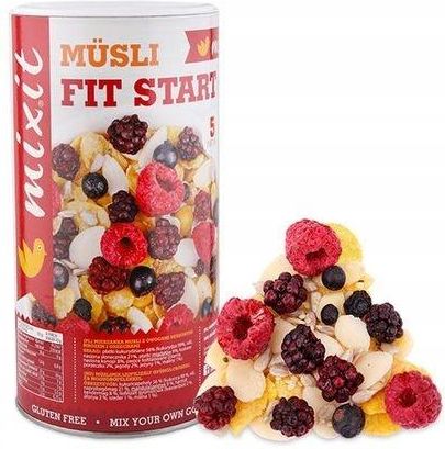 Musli Fit Start MIX 270g Mixit Kukurydziane - Ceny i opinie - Ceneo.pl