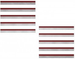 Weidmuller 500szt. Końcówki tulejkowe 1.5mm2 8mm H 1,5/14 R BD AWG16 ...