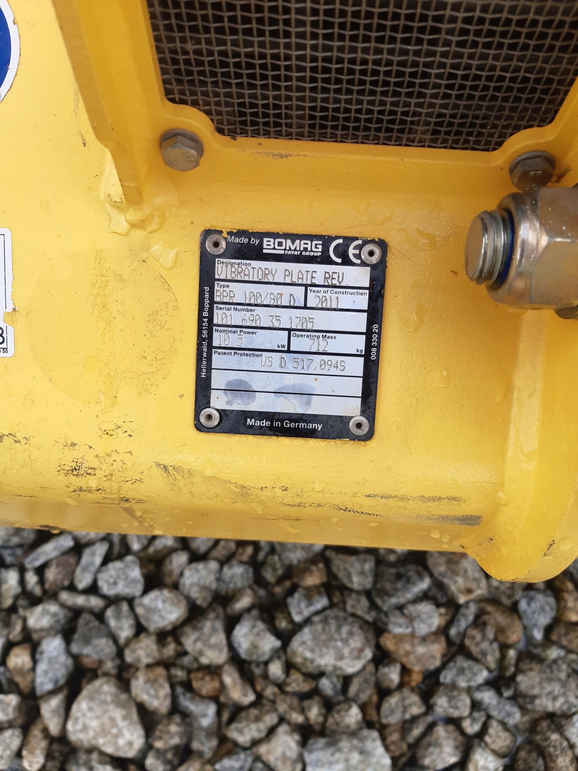 Zagęszczarka BOMAG BPR 100/80 D 11r! /712kg wacker - Opinie i ceny na ...