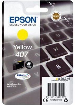 Tusz Epson 407 Żółty do drukarki - Opinie i ceny na Ceneo.pl