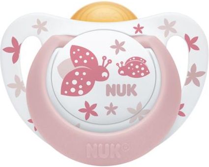 NUK Genius Color Lateksowy smoczek uspokajające 18-36 mies. różowy 1 szt. - Ceny i opinie - Ceneo.pl