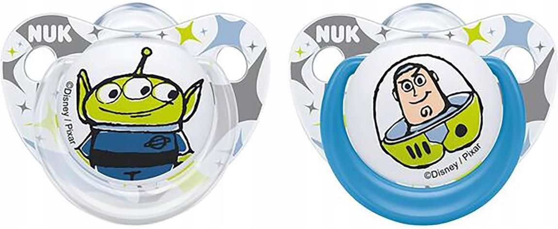 Nuk 177134 Smoczek Uspokajający Silikonowy 18-36My Trendline Toy Story 2Szt. - Ceny i opinie ...