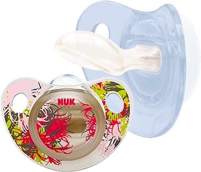 Nuk 735220 Smoczek Silikonowy Gryzak 2 Anatomiczny 6-18M - Ceny i opinie - Ceneo.pl