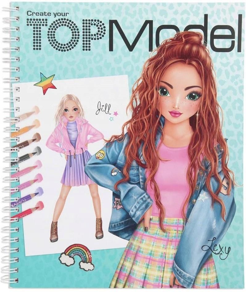 Depesche Kolorowanka Create Your Top Model 11065 - Ceny i opinie - Ceneo.pl