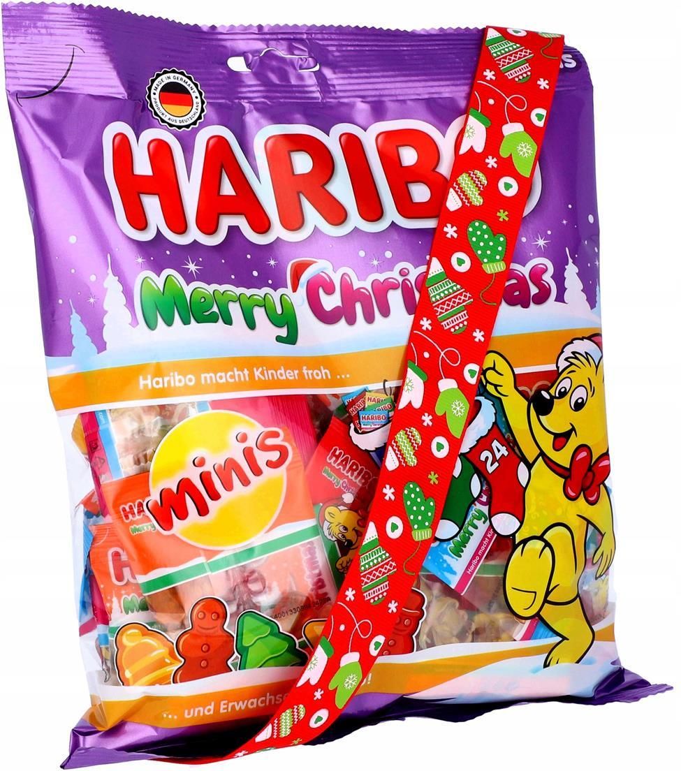 Haribo Merry Christmas Kalendarz adwentowy 24 paczuszki - 250g - Ceny i ...