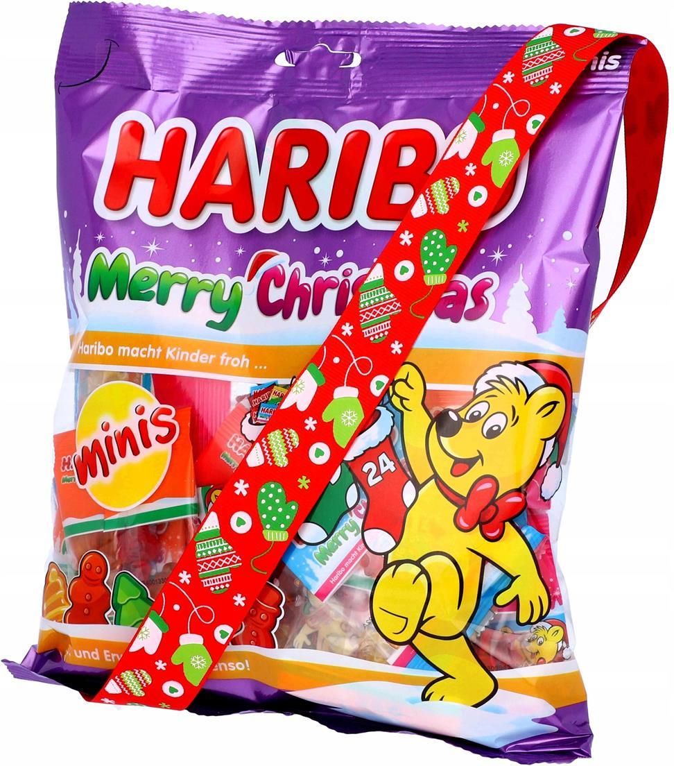 Haribo Merry Christmas Kalendarz adwentowy 24 paczuszki - 250g - Ceny i ...