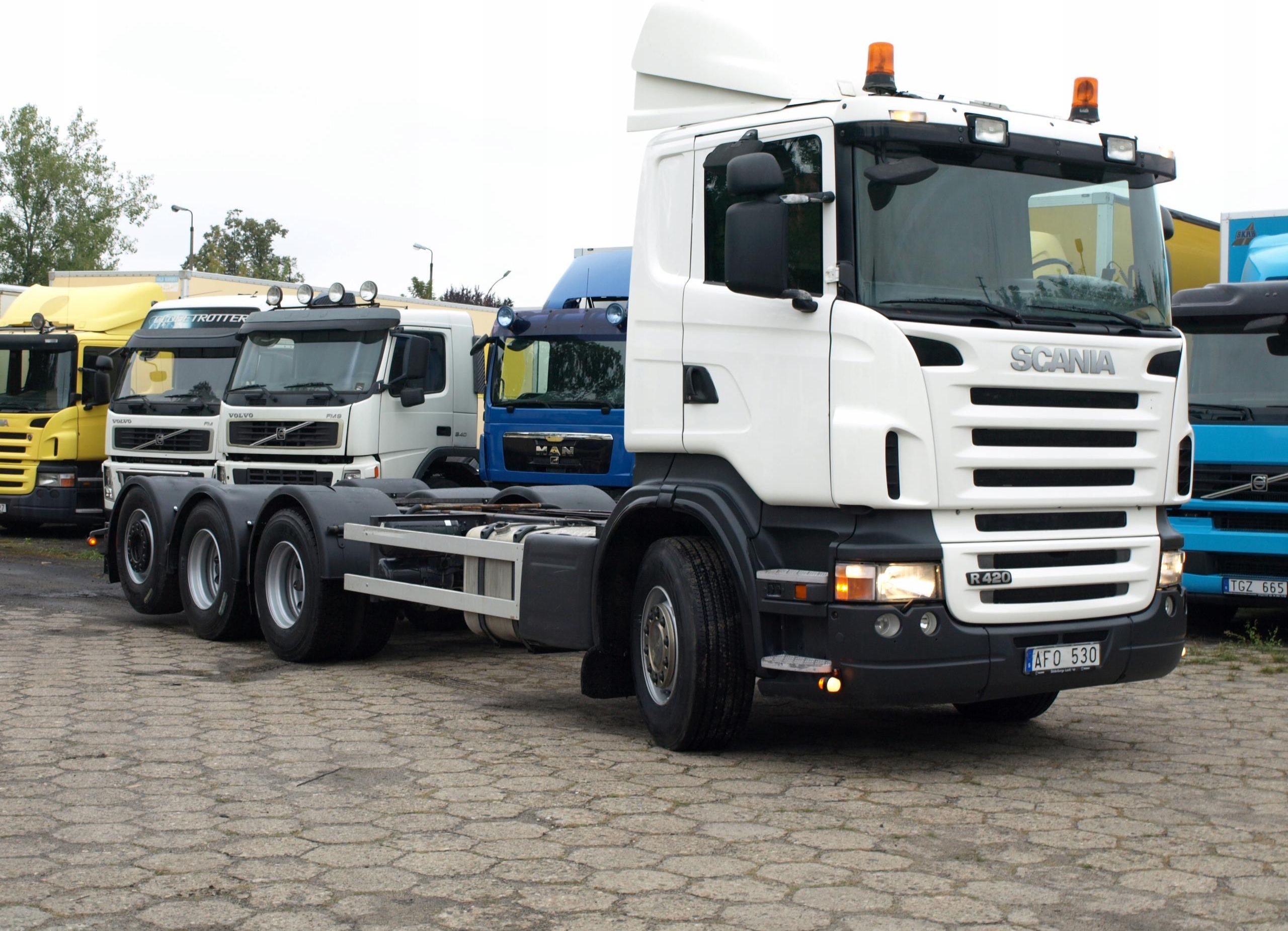 Scania R420 8x4 RAMA DO ZABUDOWY MANUAL OŚ SKRĘTNA - Opinie i ceny na ...