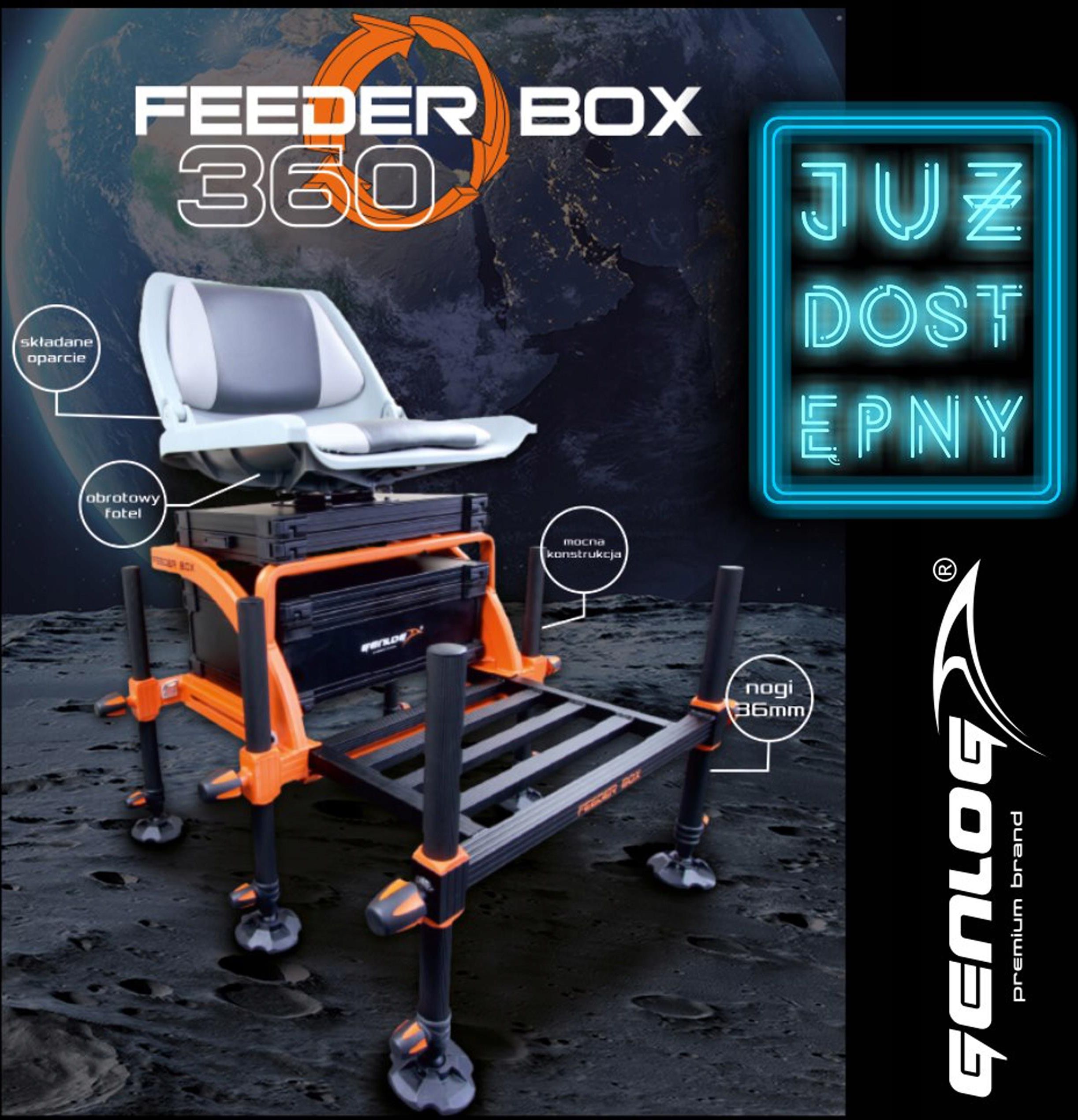 GENLOG STANOWISKO WĘDKARSKIE FEEDER BOX 360 GGBF01360 - Ceny i opinie ...