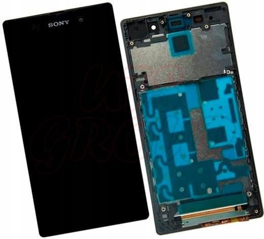 Podzespoły do telefonu WYŚWIETLACZ DOTYK LCD SONY XPERIA Z1 C6903 RAMKA - Opinie i ceny na Ceneo.pl