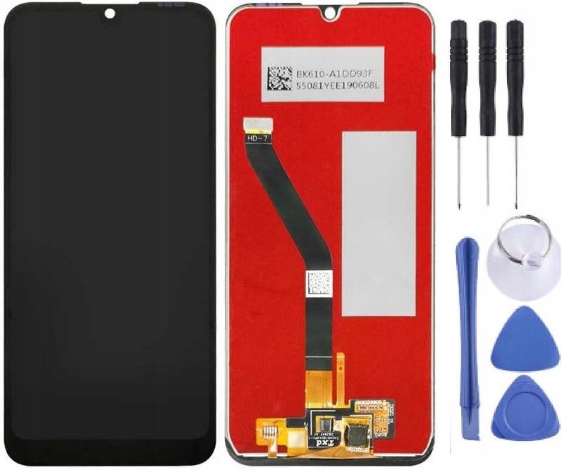 Podzespoły do telefonu WYŚWIETLACZ LCD HUAWEI Y6S JAT-LX1 CZARNY ...