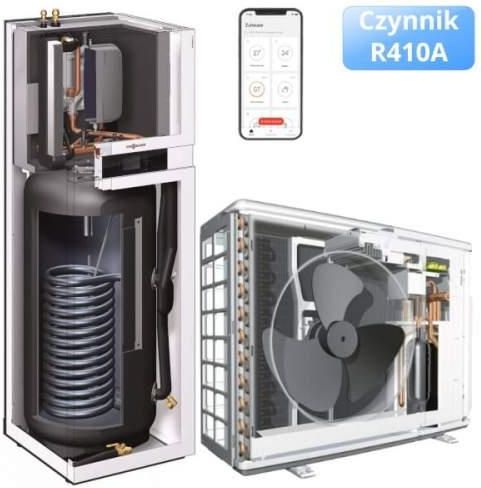 Pompa ciepła Viessmann Vitocal 111-S Typ Awbt-M-E-Ac 111.A16 (R410A) 17 ...