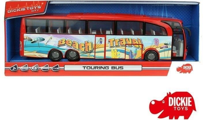 Dickie Autobus turystyczny Beach Travel Bus Czerwony - Ceny i opinie ...