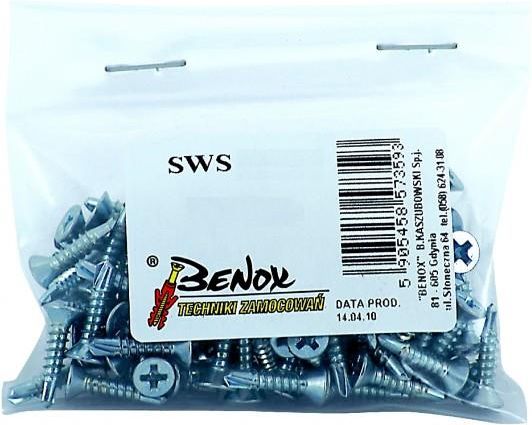 Benox Wkręt Samowiercący 4.2X16mm - Opinie i ceny na Ceneo.pl