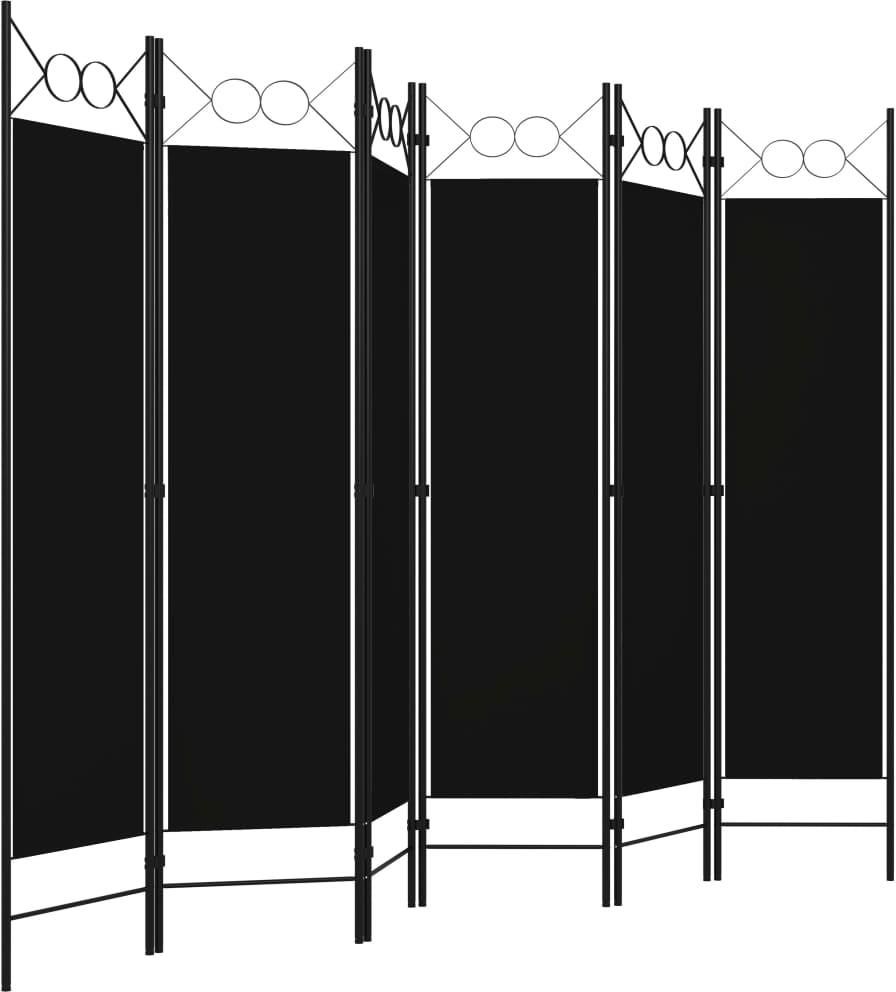 Parawan 6 panelowy czarny 240x180cm - Opinie i atrakcyjne ceny na Ceneo.pl