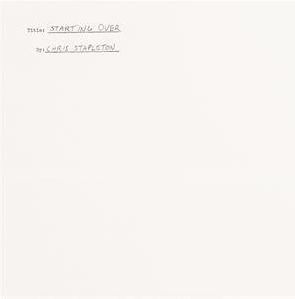 Płyta kompaktowa Chris Stapleton - Starting Over (CD) - Ceny i opinie ...