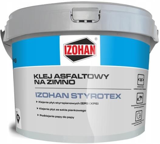 IZOHAN STYROTEX , KLEJ DO STYROPIANU , 20 KG STYROTEX - Opinie i ceny ...