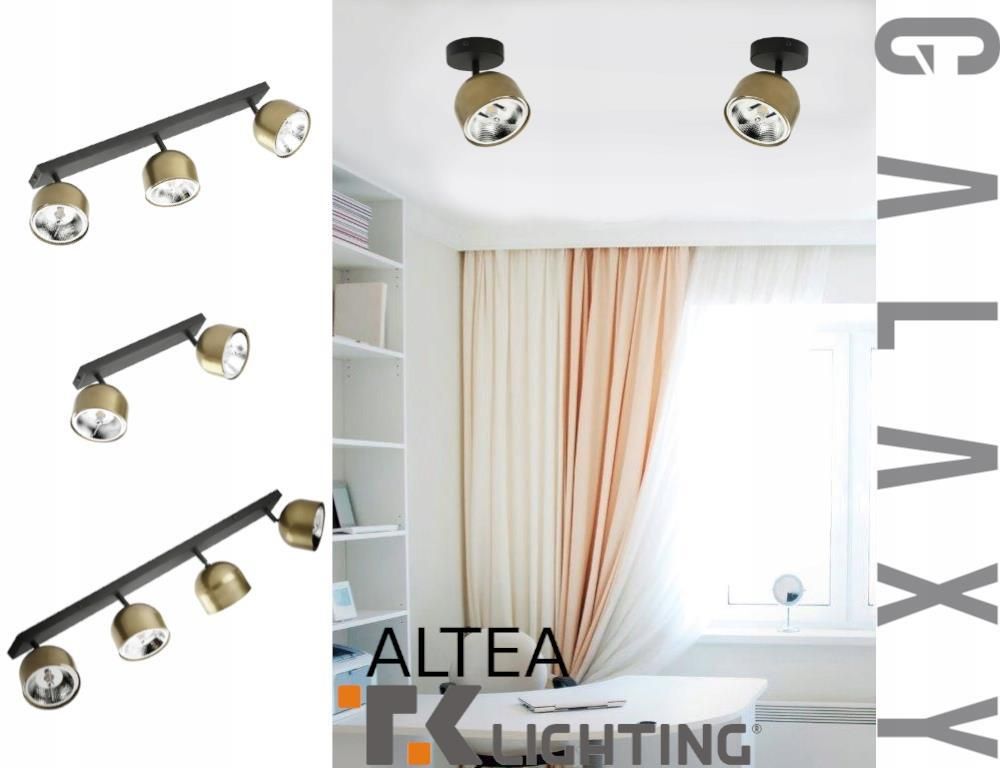TK Lighting Altea Lampa Sufitowa (Spot) 3-Punktowa Czarna 3421 Tk3421 ...