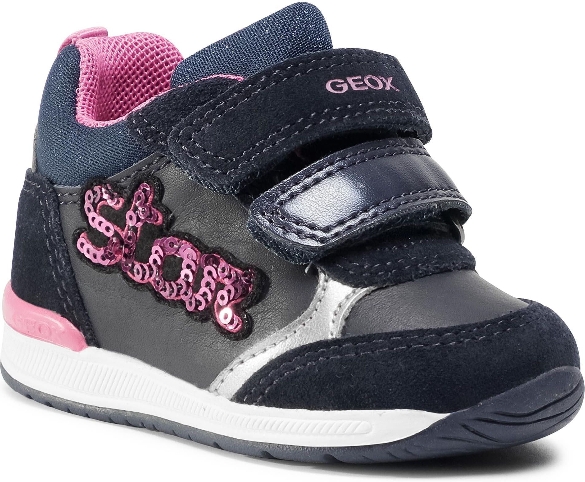 Geox Sneakersy - B Rishon G. B B040Lb 08522 C4365 Black/Navy - Ceny i opinie - Ceneo.pl