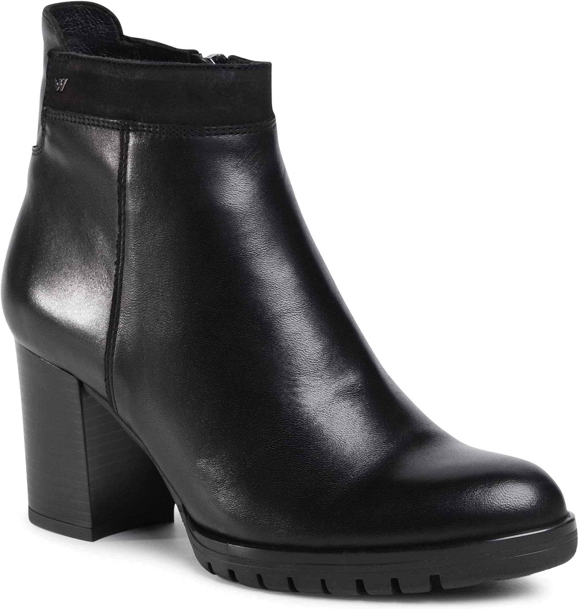 Botki WOJAS - 55062-71 Czarny - Ceny i opinie - Ceneo.pl