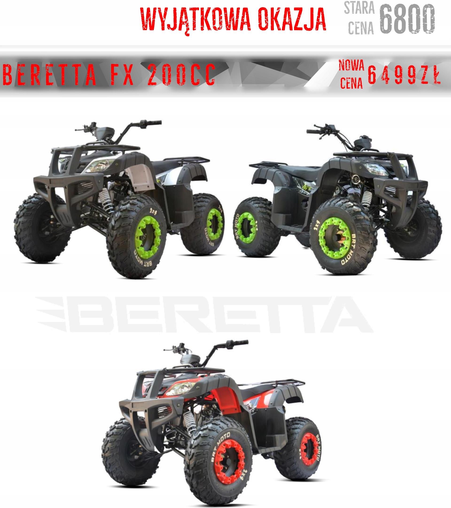 Quad Beretta fx 200 fuxin farmer AUTOMAT hit 2020 - Opinie i ceny na ...