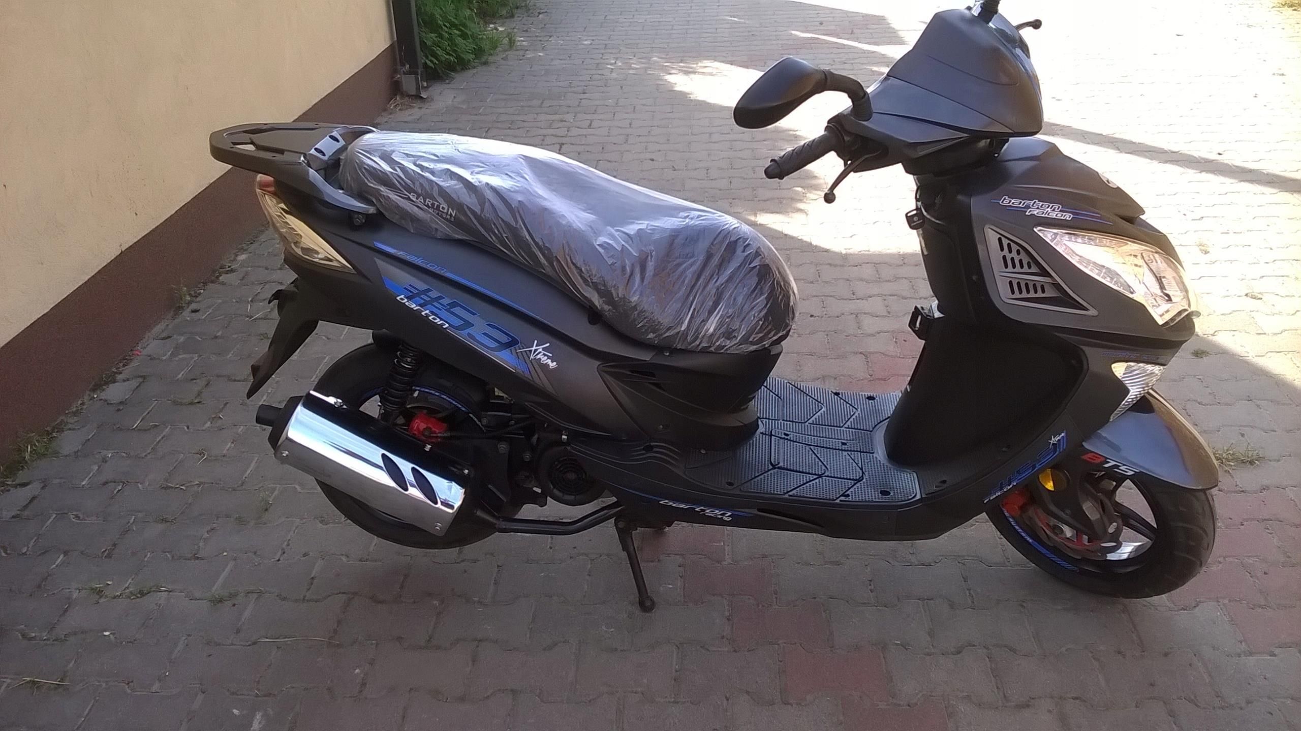 Skuter Barton Falcon 125 4T kufer kaski gratis - Opinie i ceny na Ceneo.pl