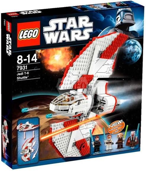 LEGO Star Wars 7931 Clone T6 Jedi Shuttle - Ceny i opinie - Ceneo.pl