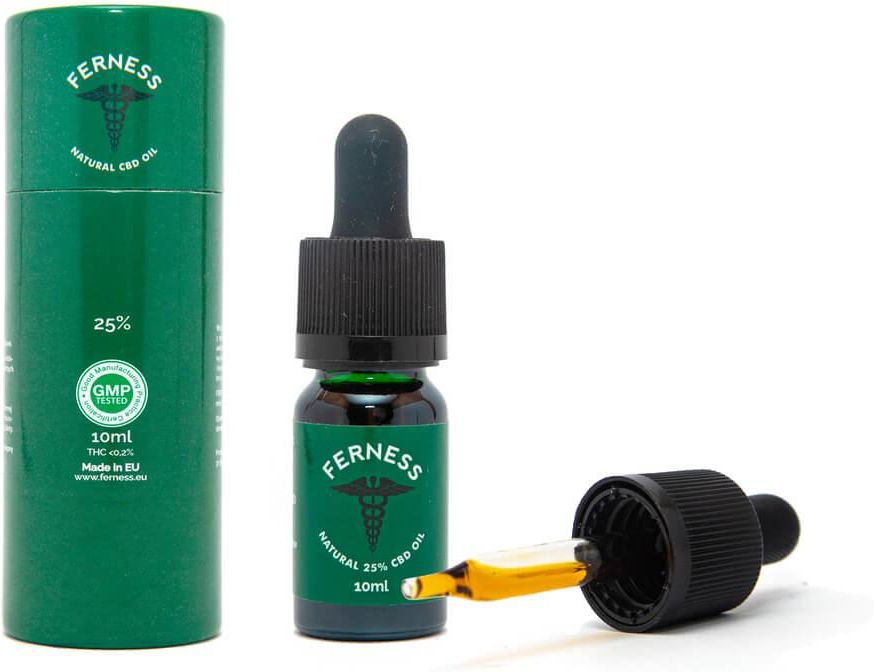 Ferness olej konopny CBD 25% 10 ml - Opinie i ceny na Ceneo.pl
