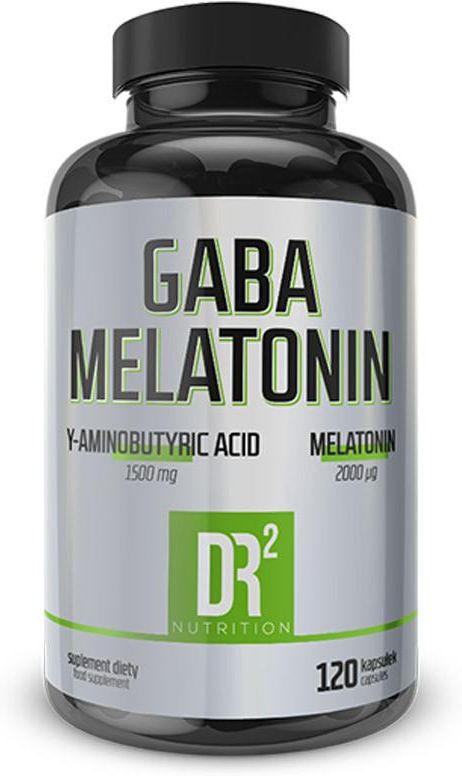 Dr2 Nutrition Gaba Melatonin 120Caps - Opinie i ceny na Ceneo.pl