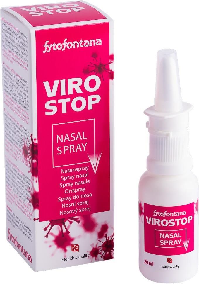 Fytofontana VIROSTOP Spray do nosa 20ml (NASAL) przeciw wirusom i ...