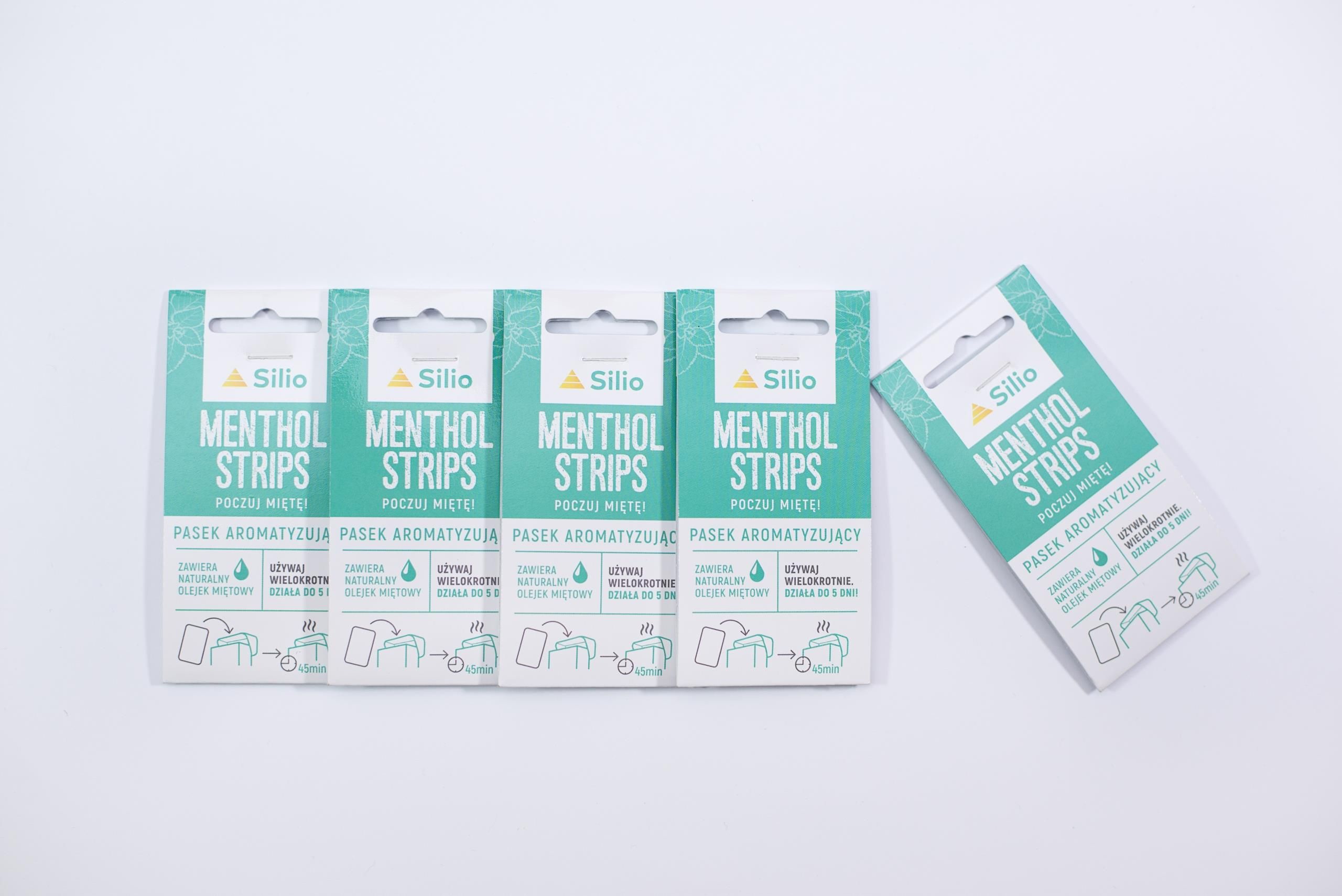 100 SZTUK KARTA AROMATYZUJĄCA SILIO MENTHOL STRIPS - Ceny i opinie ...