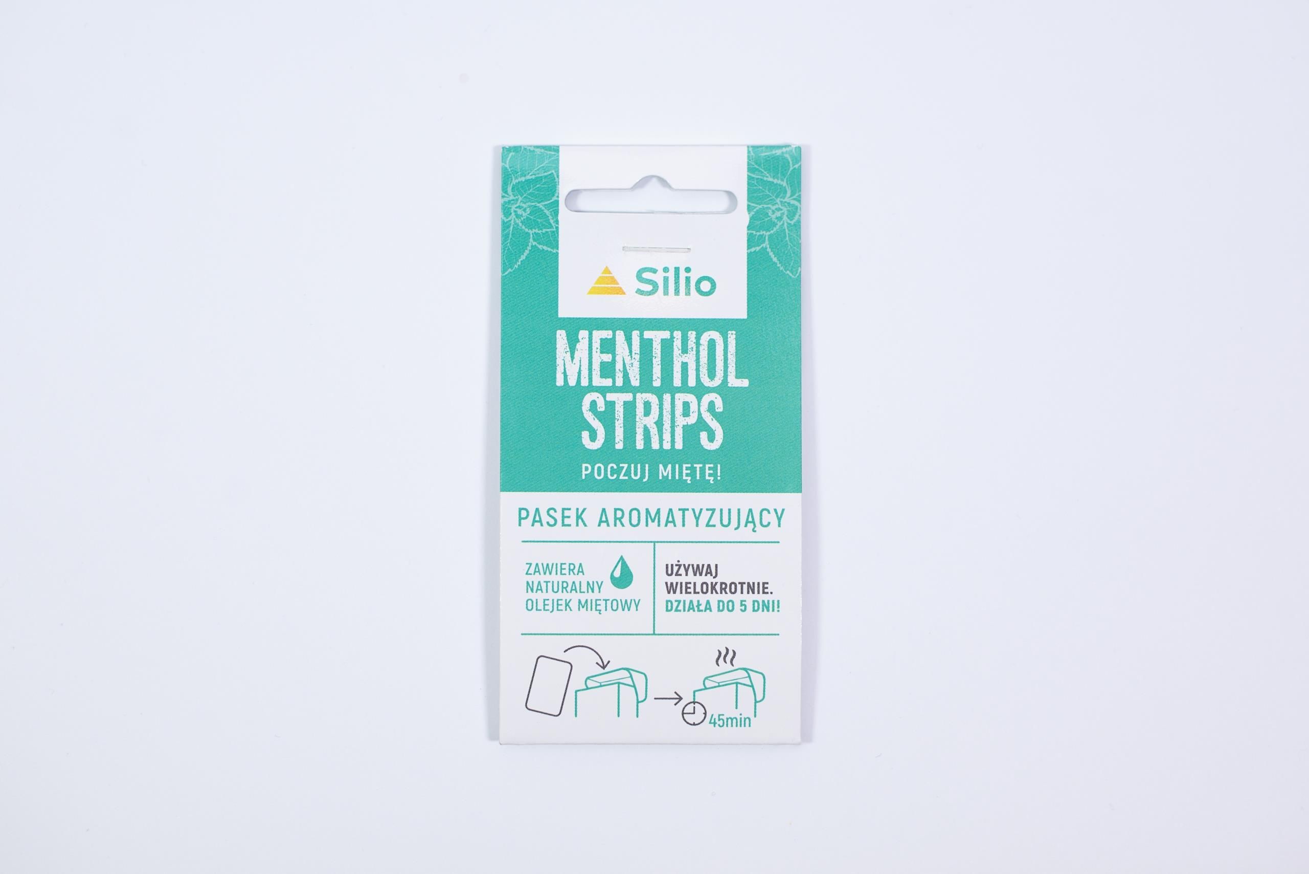 100 SZTUK KARTA AROMATYZUJĄCA SILIO MENTHOL STRIPS - Ceny i opinie ...