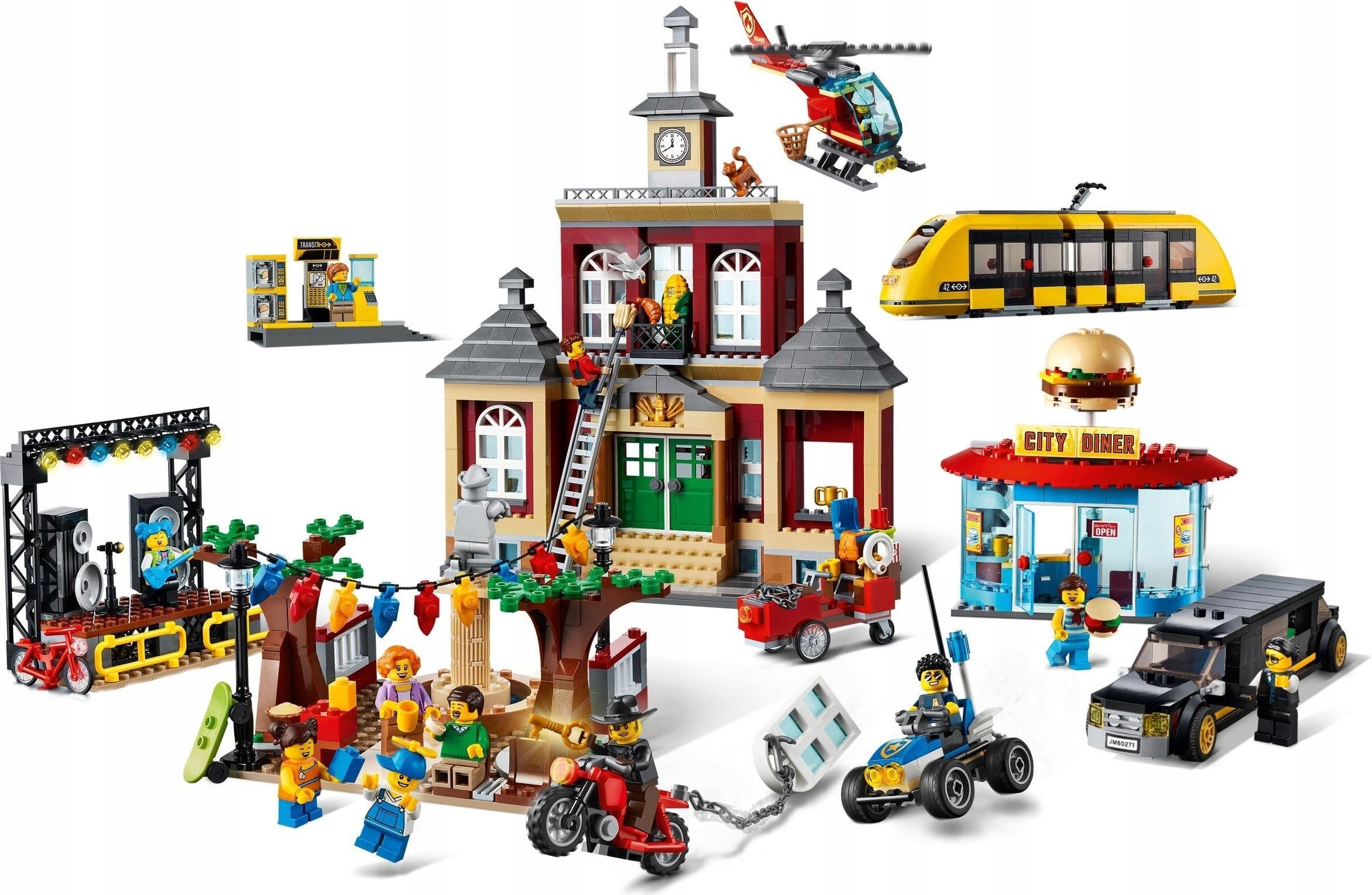 Lego 60271 City Rynek - ceny i opinie - Ceneo.pl