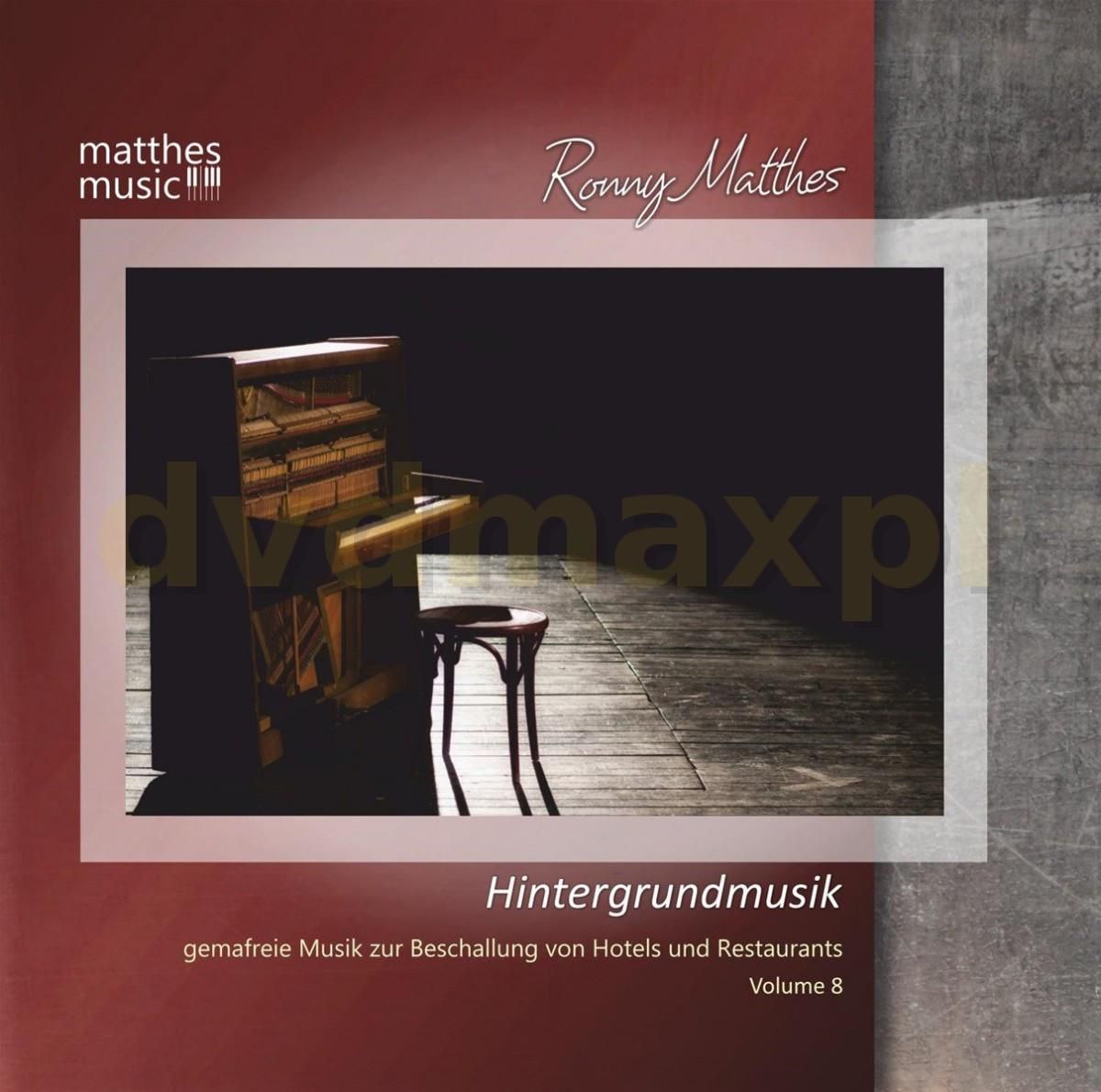 Płyta kompaktowa Ronny Matthes: Hintergrundmusik Vol. 8 - Gemafreie ...