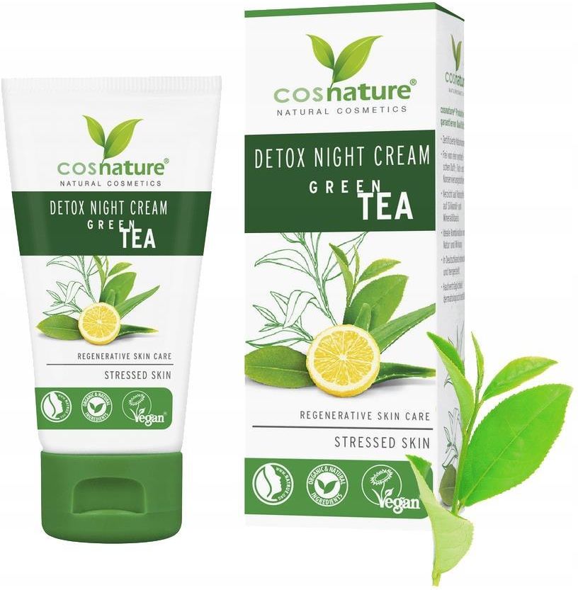 Krem Cosnature Detoks Night Cream Detox Green Tea na noc 50ml - Opinie ...