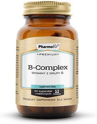 Pharmovit Premium B-complex 60 kaps - Opinie i ceny na Ceneo.pl