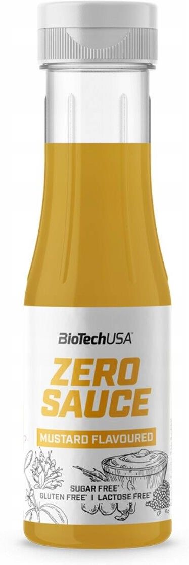BioTech Zero Sauce 350ml musztarda - Ceny i opinie - Ceneo.pl